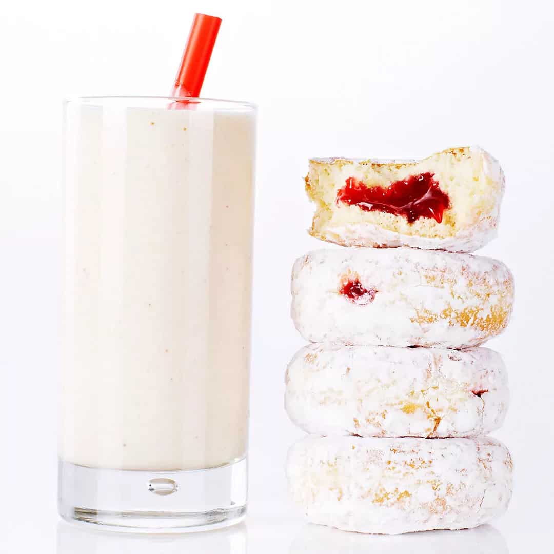 How to make Jelly Donut Milkshake Recipe