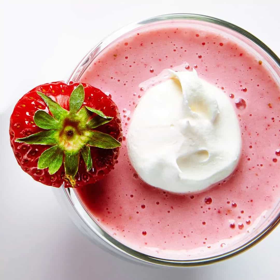 How to make Strawberry Pudding Milkshake Recipe
