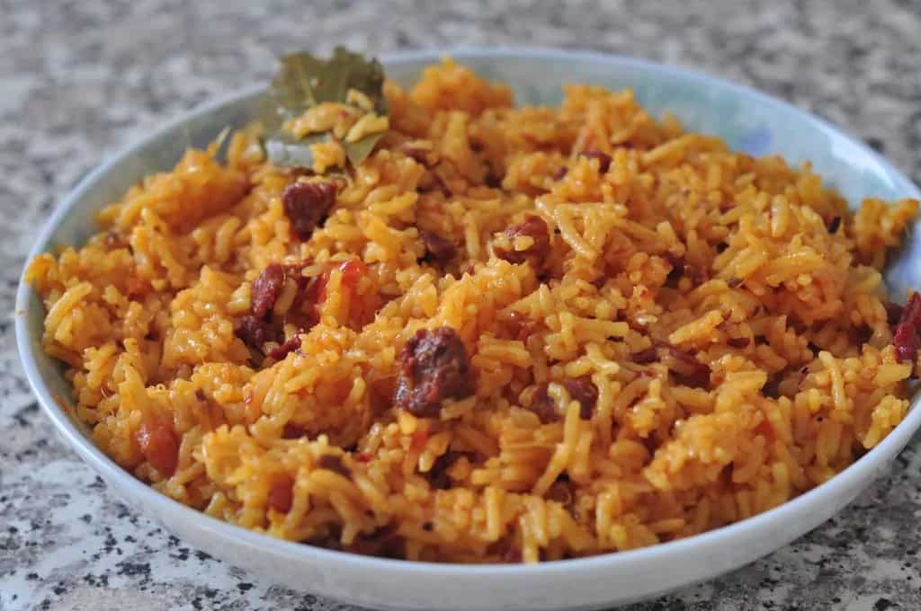How to make Goan Sausage Pulao Recipe