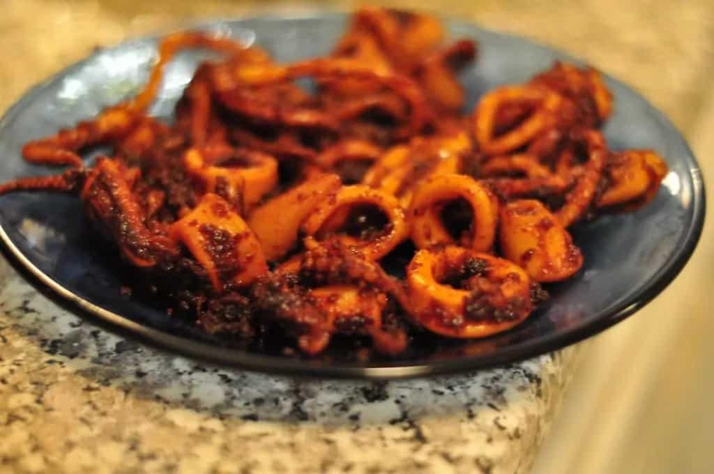How to make Squid Masala Fry Recipe