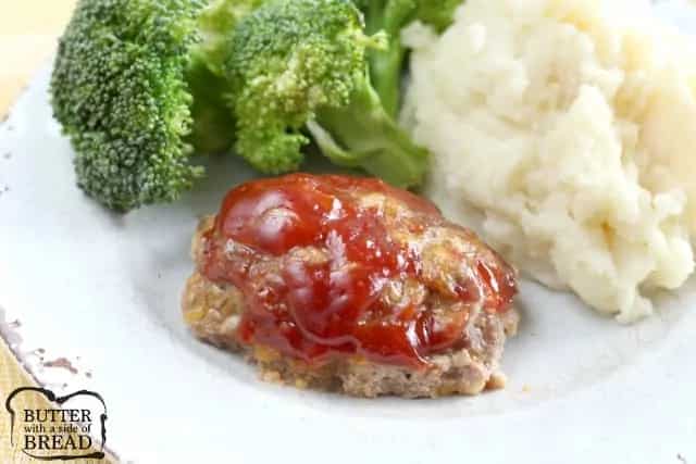 How to make Mini Cheddar Meatloaves Recipe