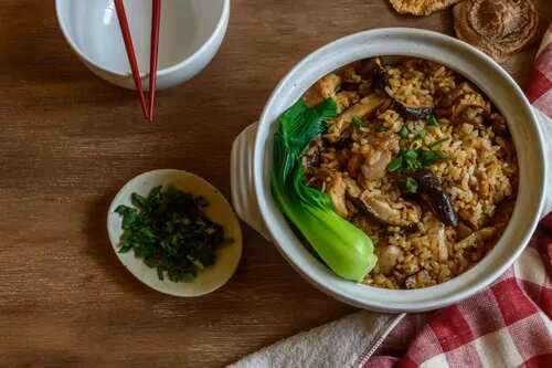 How to make Clay Pot Rice Recipe