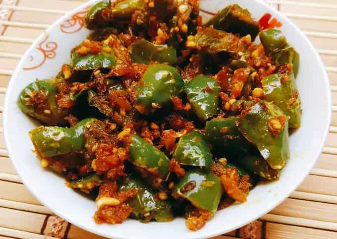 How to make Capsicum, Sesame, Peanut Ki Sabzi Recipe