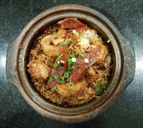 How to make Clay Pot Rice Recipe