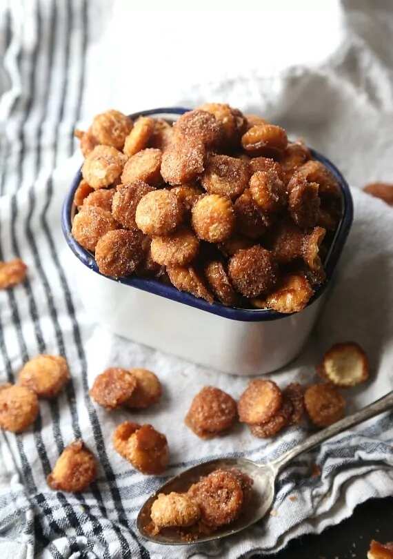 How to make Salty Churro Toffee Snack Mix Recipe