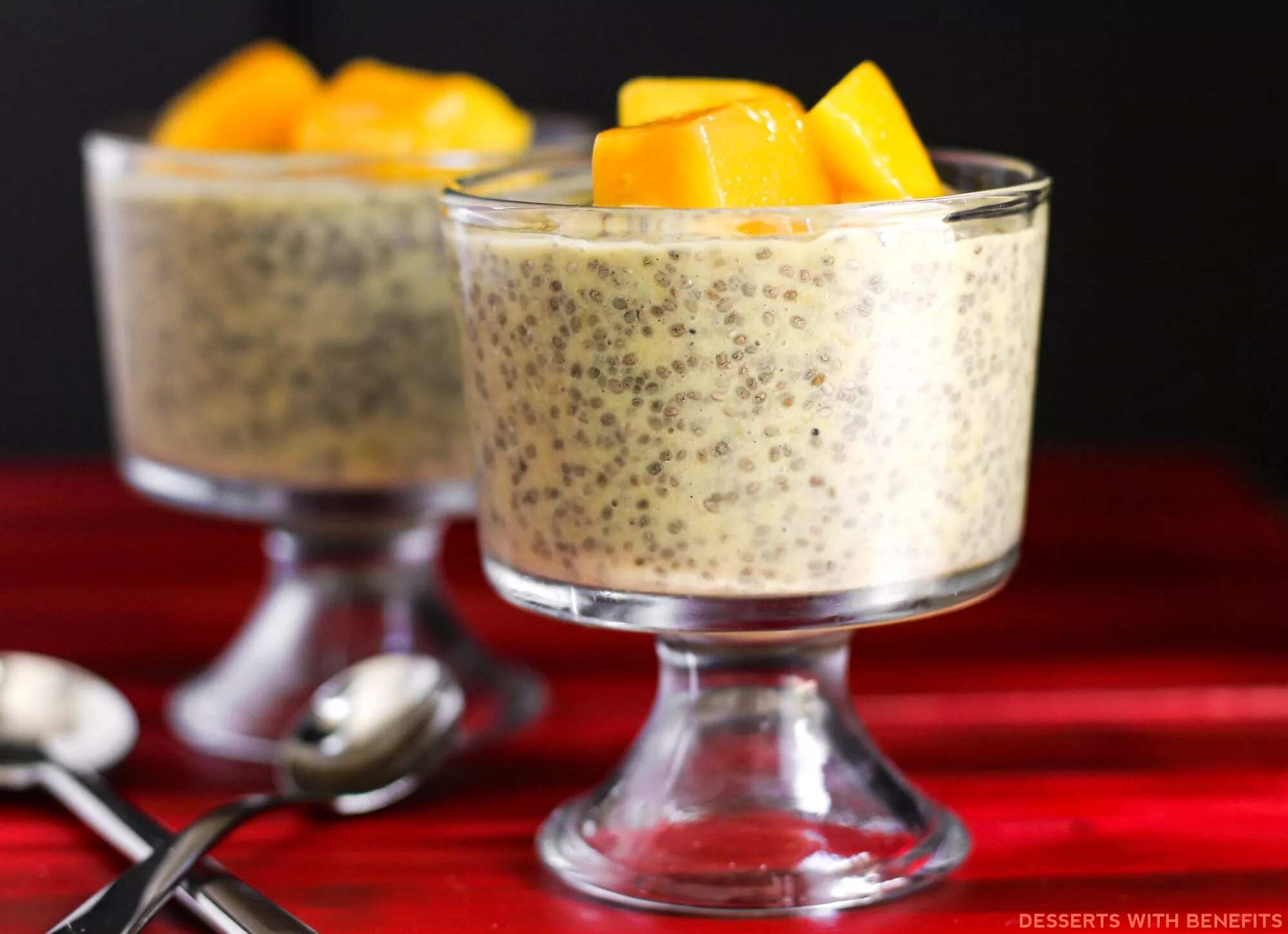 How to make Healthy Mango Cardamom Chia Seed Pudding Recipe