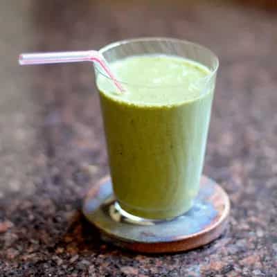 How to make Healthy Green Mango Lassi Recipe