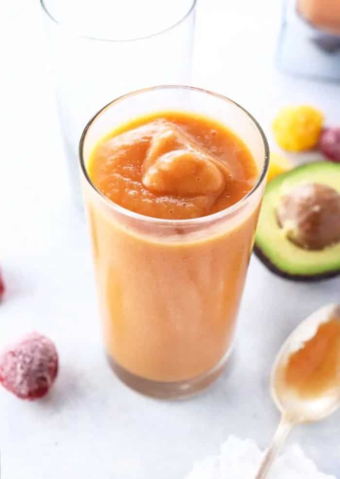 How to make Mango Strawberry Smoothie Recipe