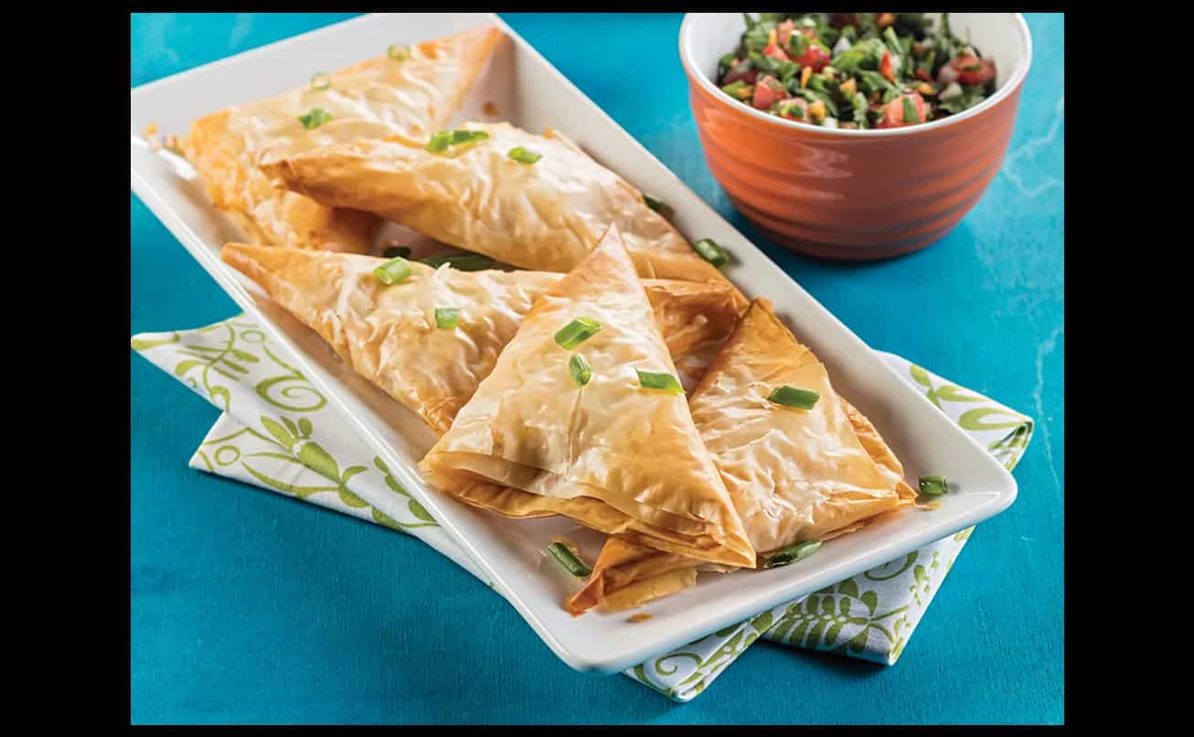 How to make Corn And Cheese Phyllo Empanadas Recipe