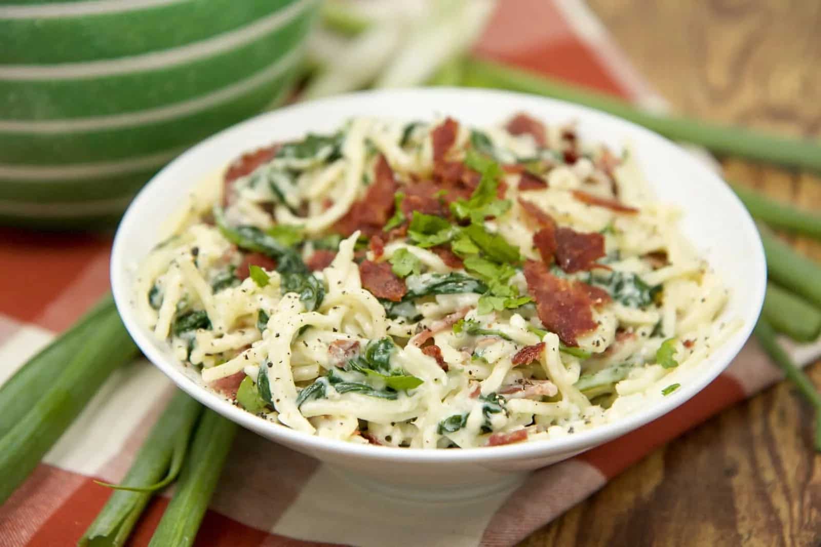 How to make Bacon Florentine Pasta Recipe