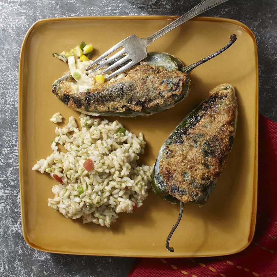 How to make Chiles Rellenos With Chicken Recipe