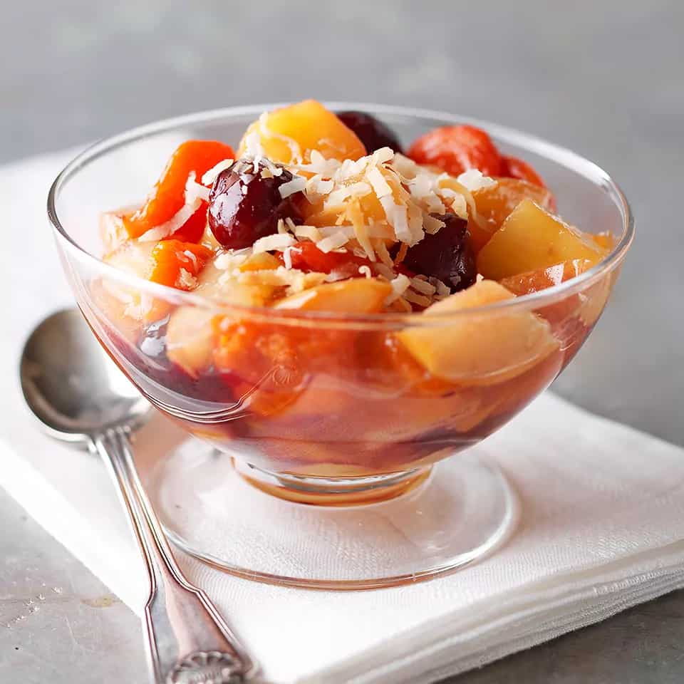 How to make Fruit Compote With Ginger Recipe