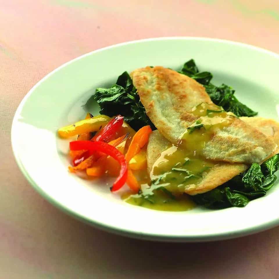 How to make Sauteed Flounder With Orange-shallot Sauce Recipe