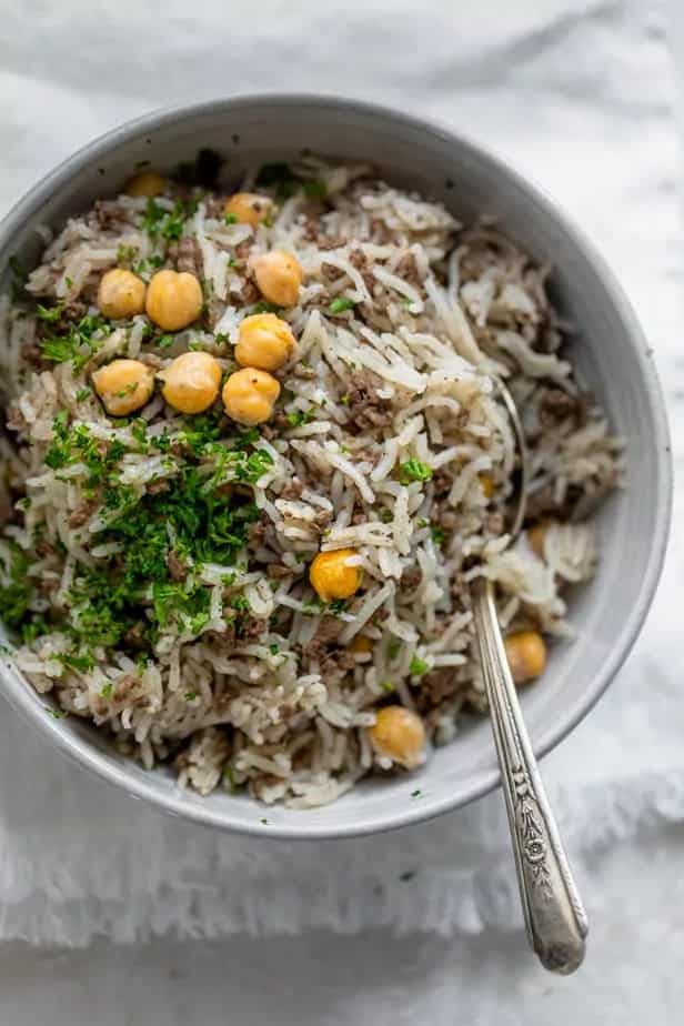 How to make Mediterranean Ground Beef & Rice Recipe