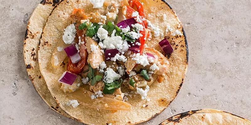 How to make Blue Cheese Chicken Fajitas Recipe