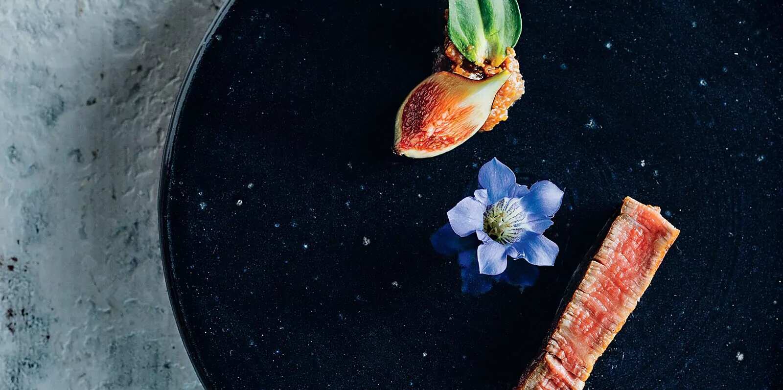 How to make Grilled Wagyu Rib Eye With Roasted Fig Miso Recipe