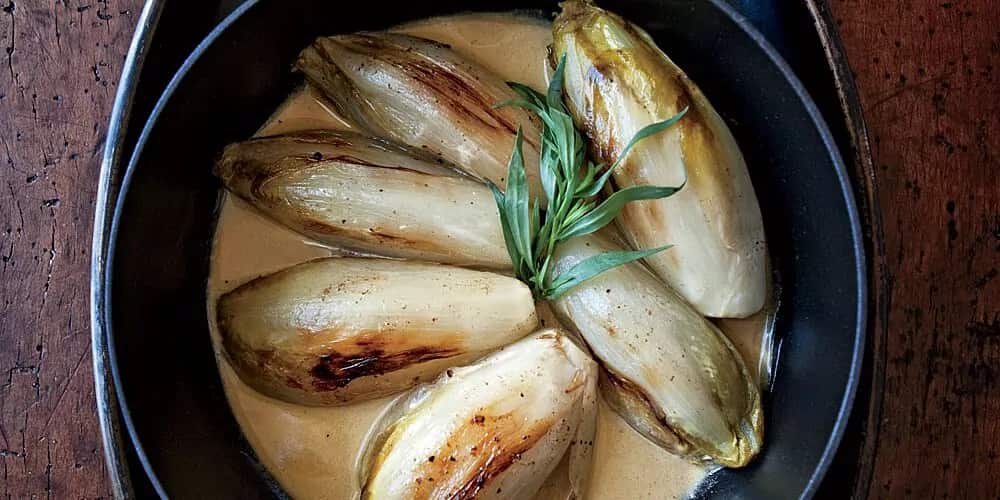 How to make Braised Endive In Cream Sauce Recipe