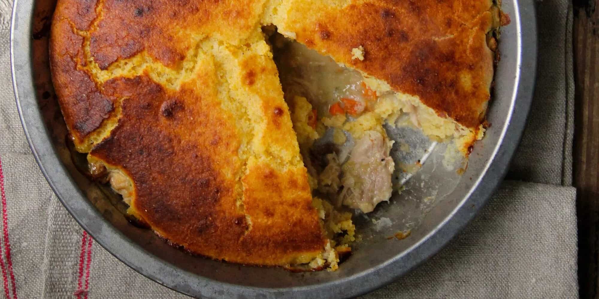 How to make Cornbread Chicken Pot Pie Recipe