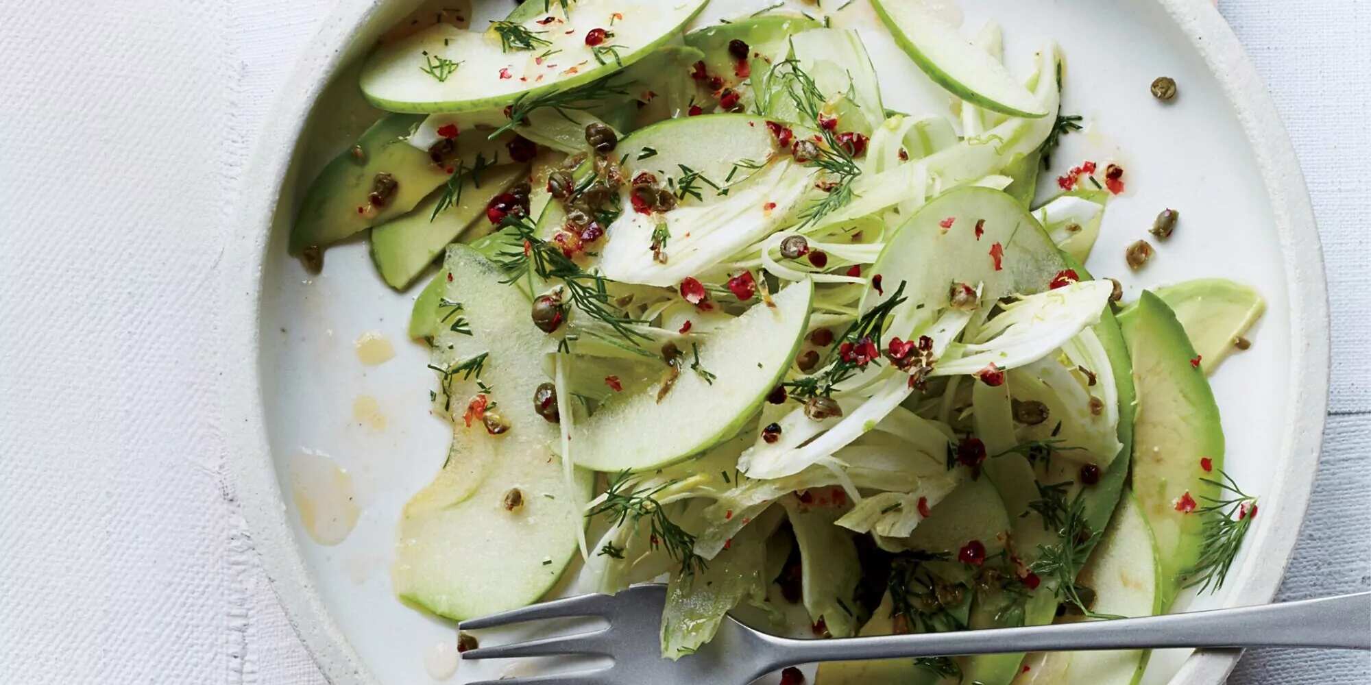 How to make Fennel, Apple And Avocado Crudo Recipe