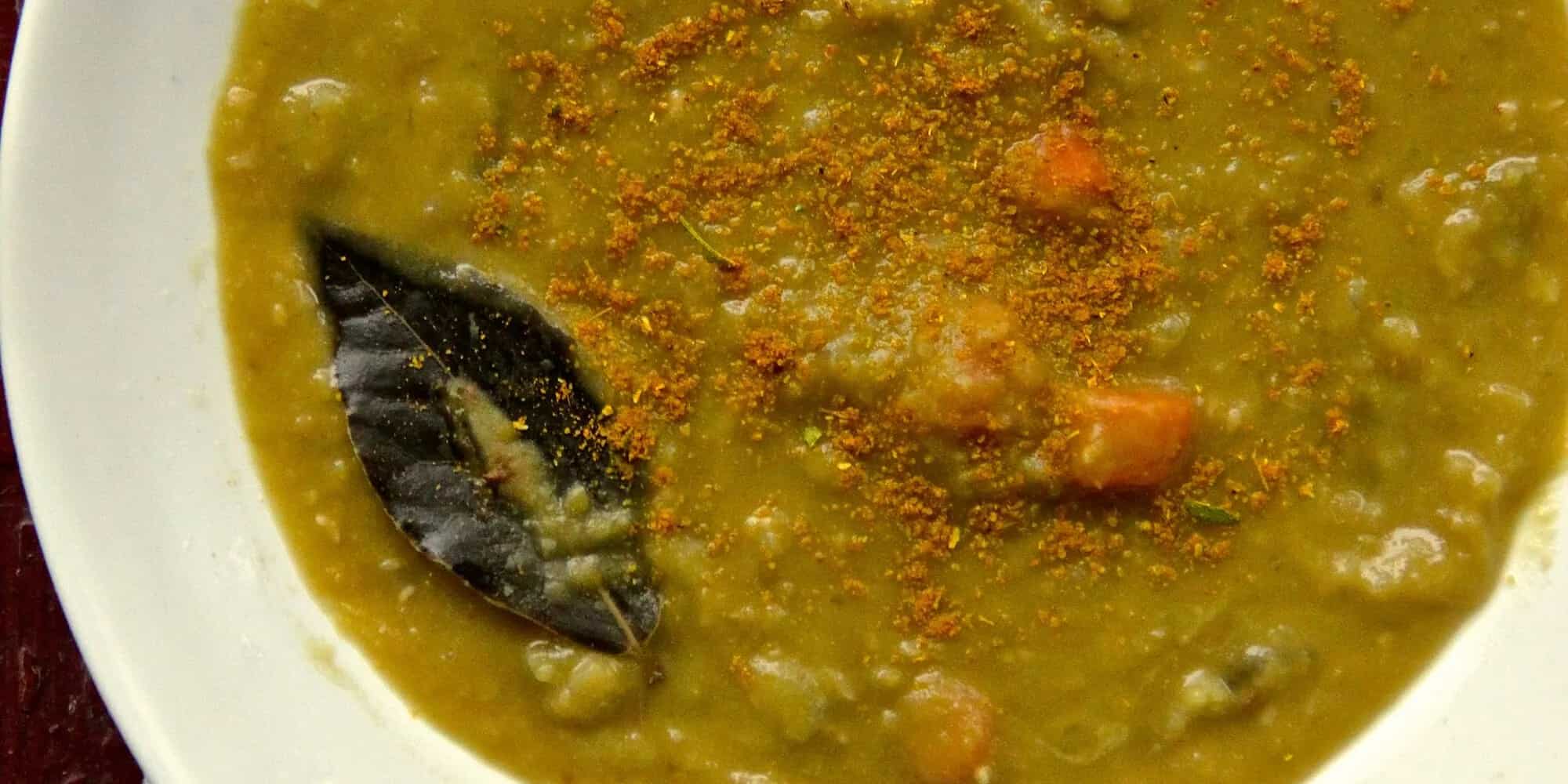 How to make Indian Spiced Split Pea Soup Recipe