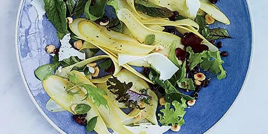 How to make Summer Squash Salad With Pickled Currants Recipe