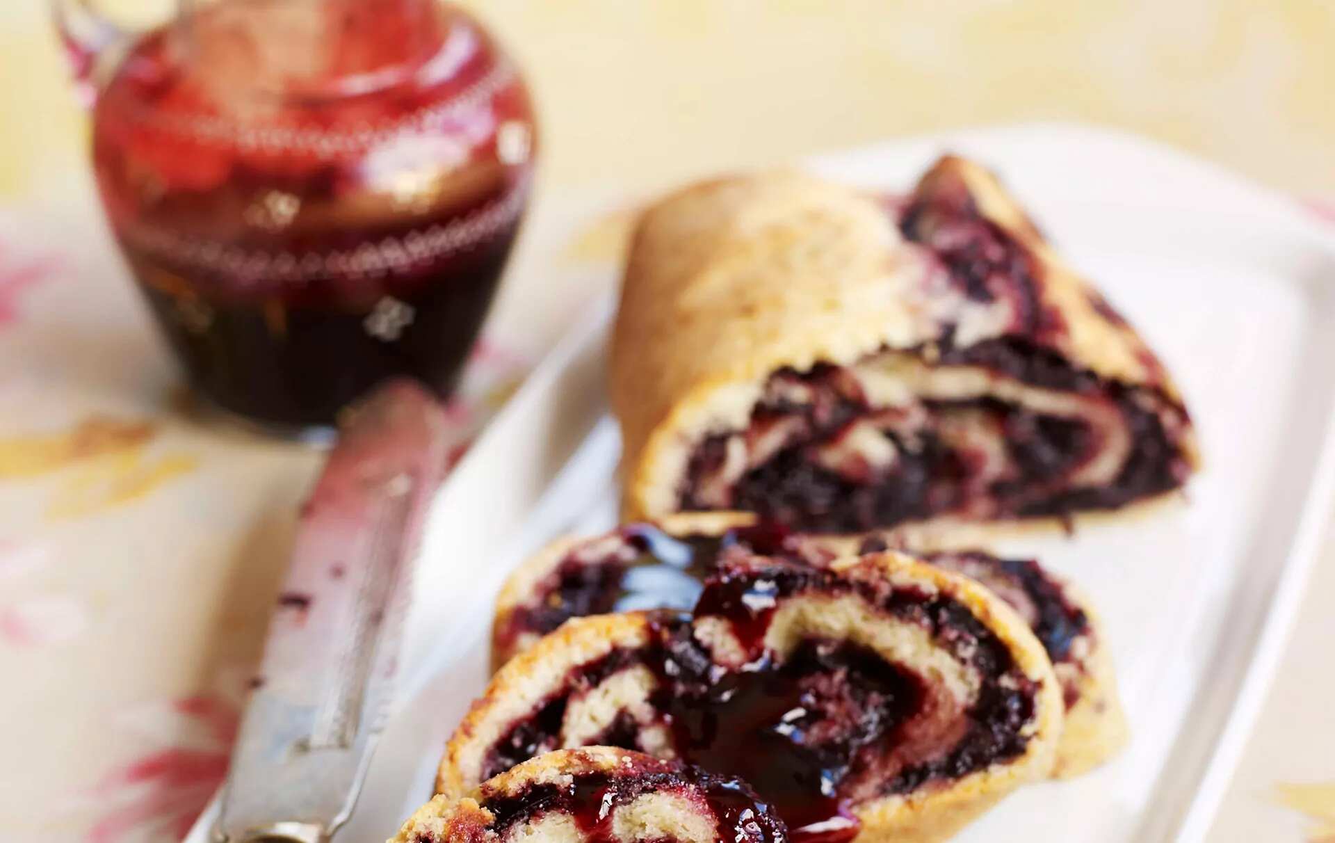 How to make Cherry And Chocolate Roly Poly Recipe