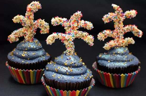 How to make Firework Cupcakes Recipe