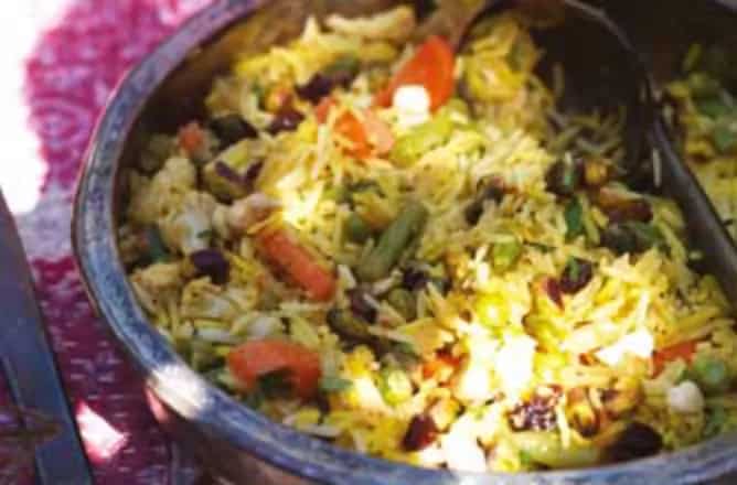 How to make Vegetable Pilau Rice Recipe