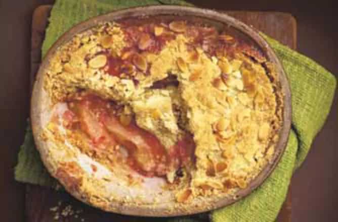 How to make Pear, Apple And Raspberry Crumble Recipe