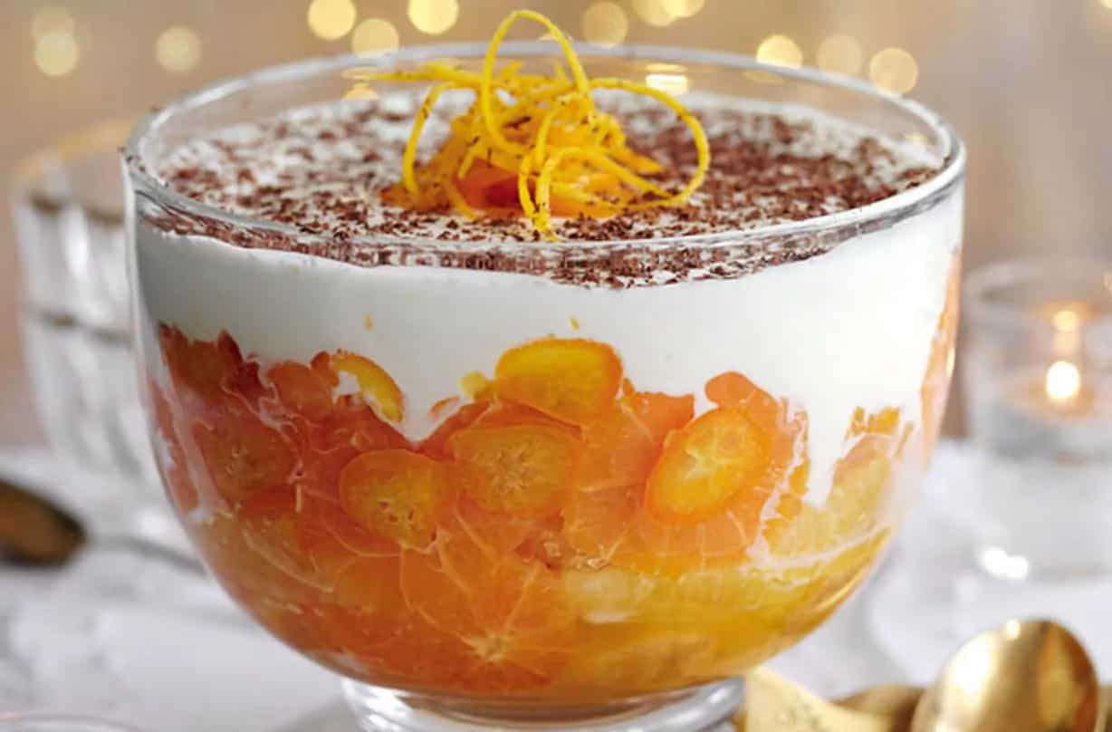 How to make Whisky Orange Trifle Recipe
