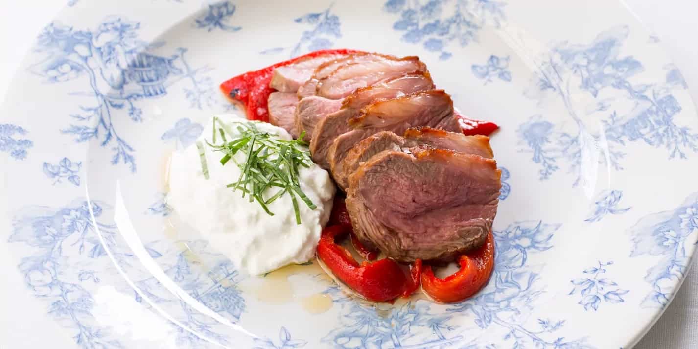 How to make Lamb Rump With Burrata Recipe