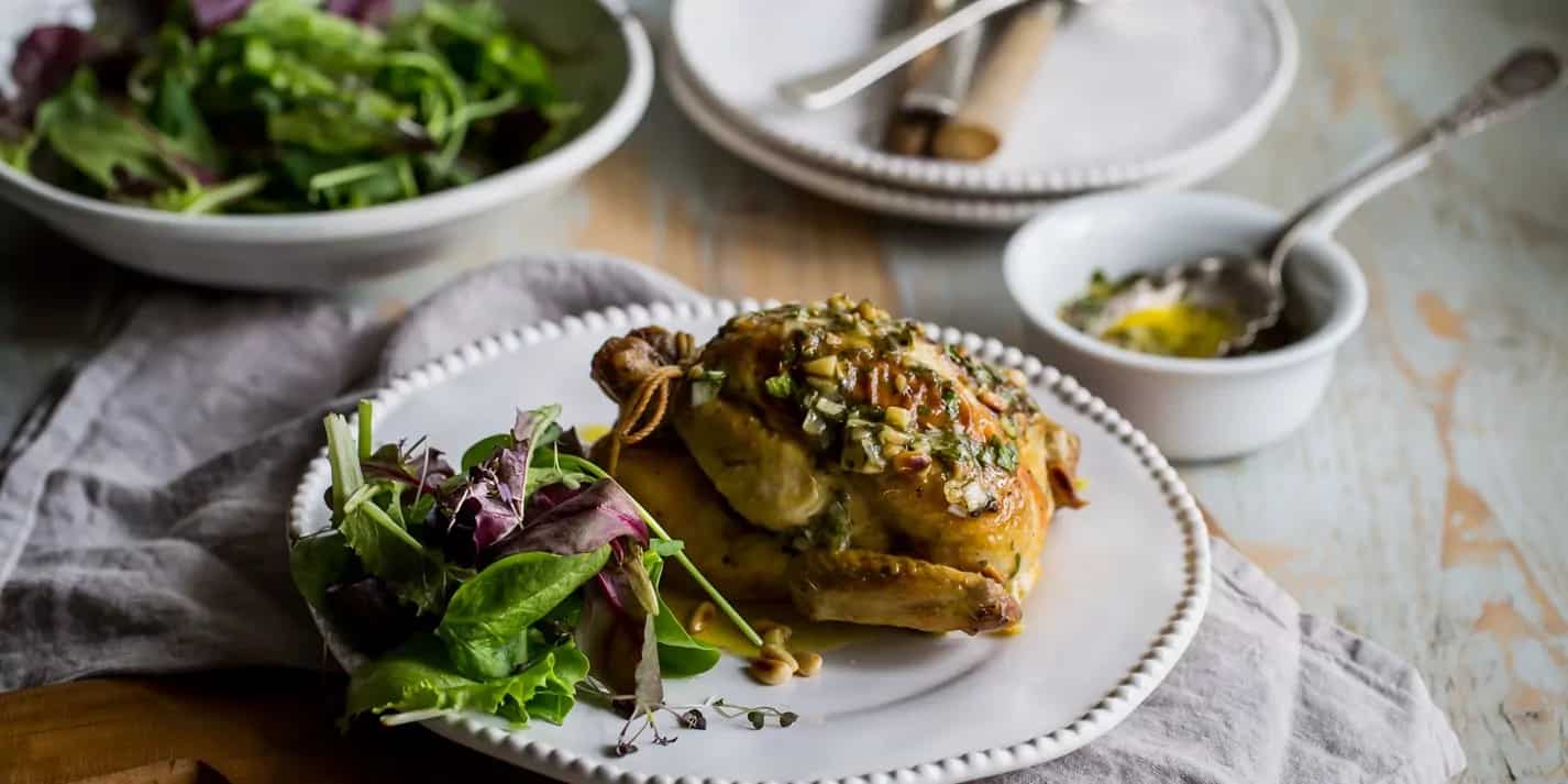 How to make Spicy Roast Poussin Recipe