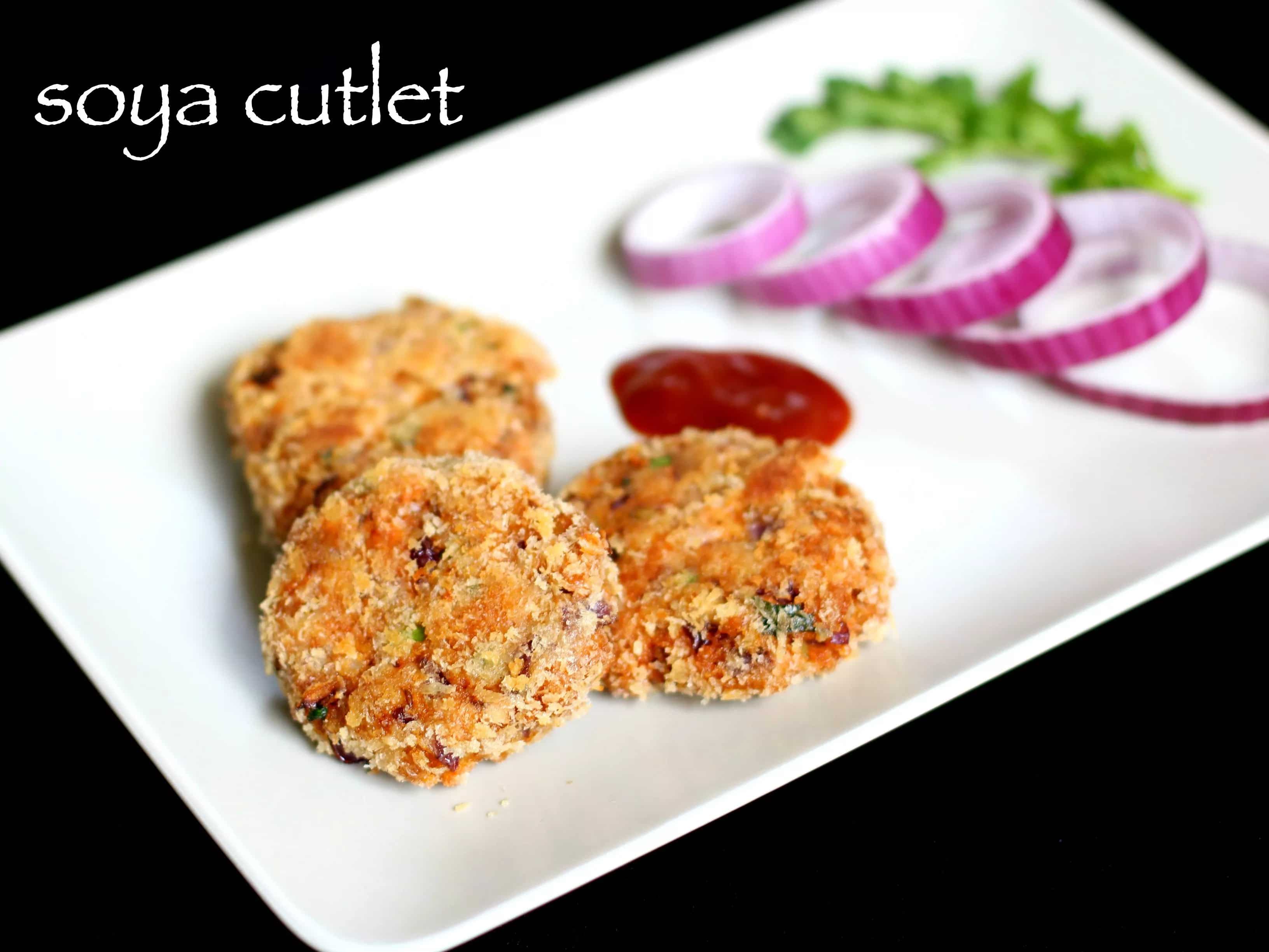 How to make Soya Chunks Cutlet Recipe