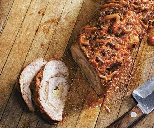 How to make Braised Beef Braciole Stuffed With Basil And Mozzarella Recipe
