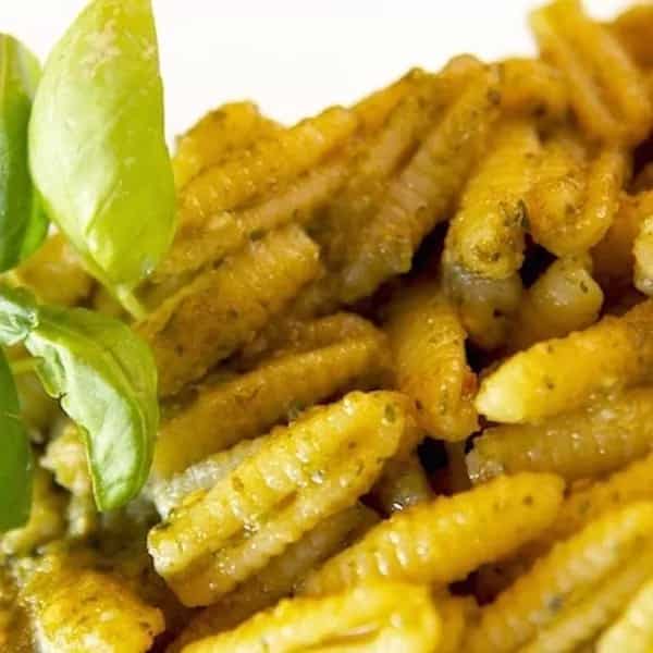 How to make Malloreddus Pasta With Basil Pesto Recipe
