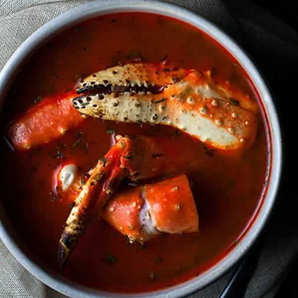 How to make Rich Roasted Red Pepper Crab Soup Recipe