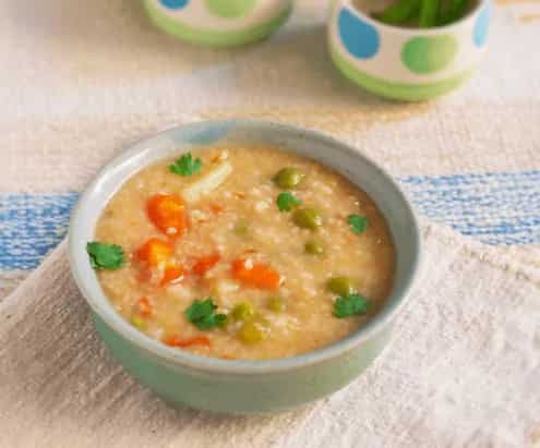 How to make Vegetable Dalia Recipe