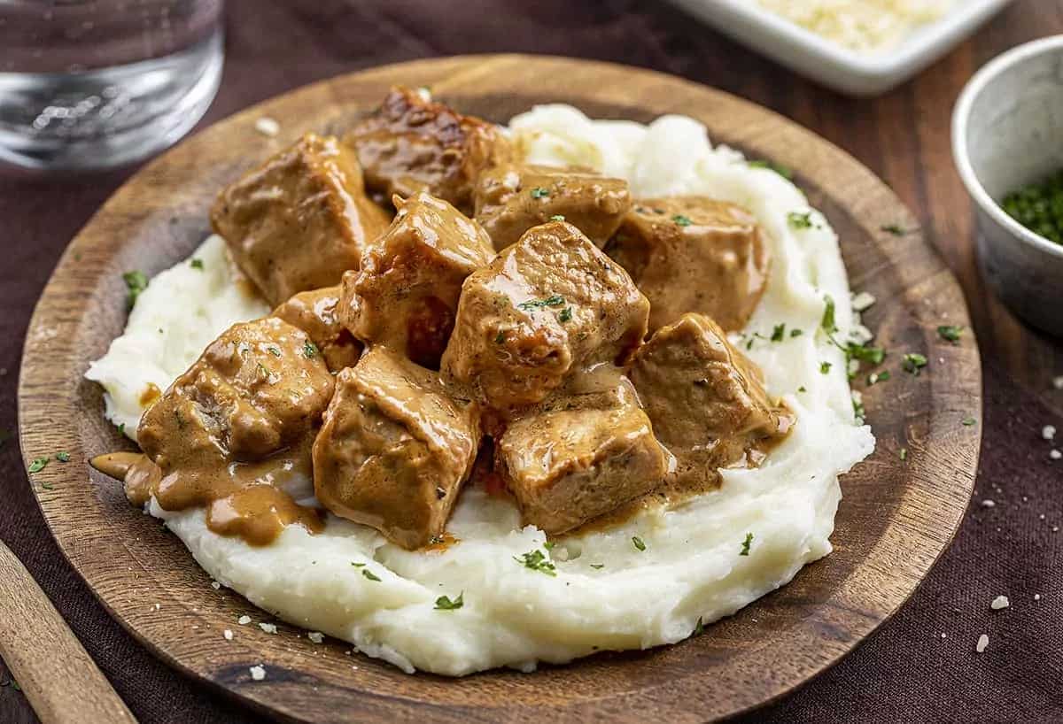 How to make Garlic Pork Bites Recipe