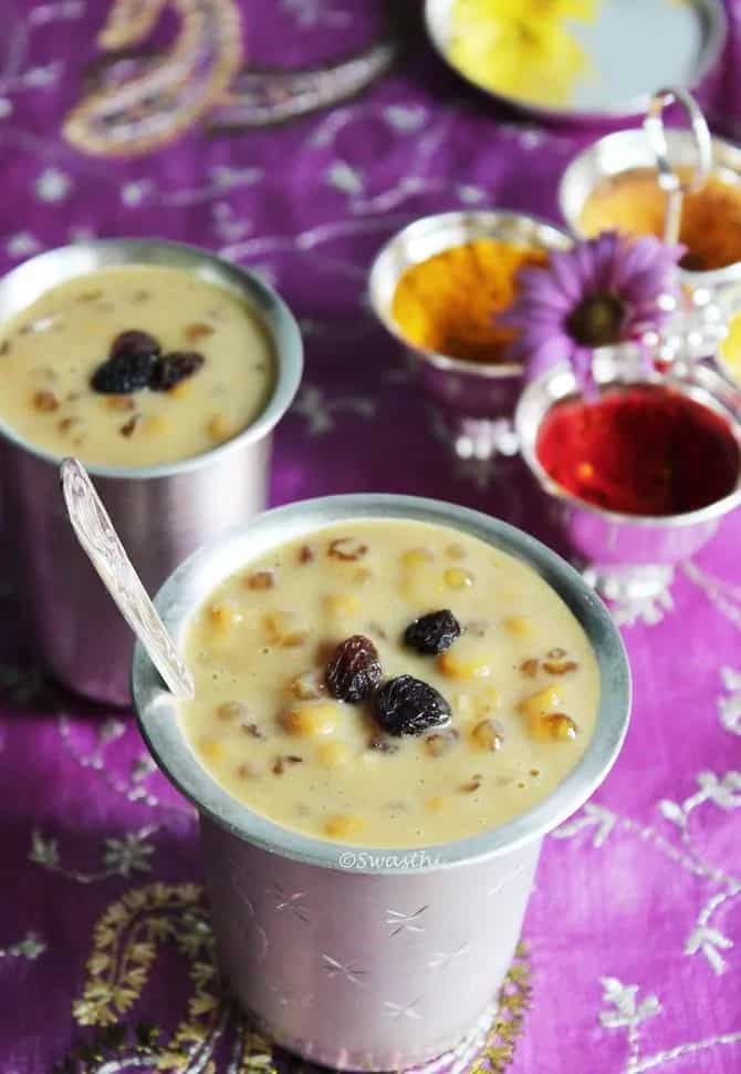 How to make Senaga Pappu Payasam Recipe