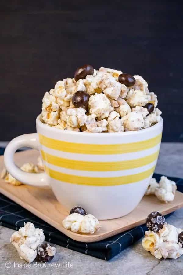 How to make Coffee Toffee Popcorn Recipe