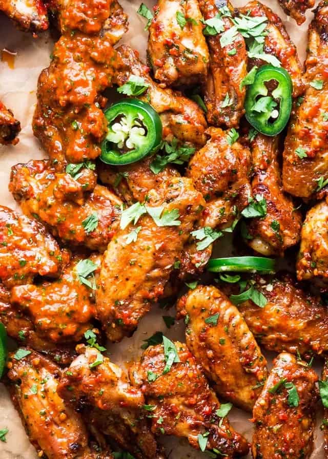 How to make Red Chimichurri Chicken Wings Recipe