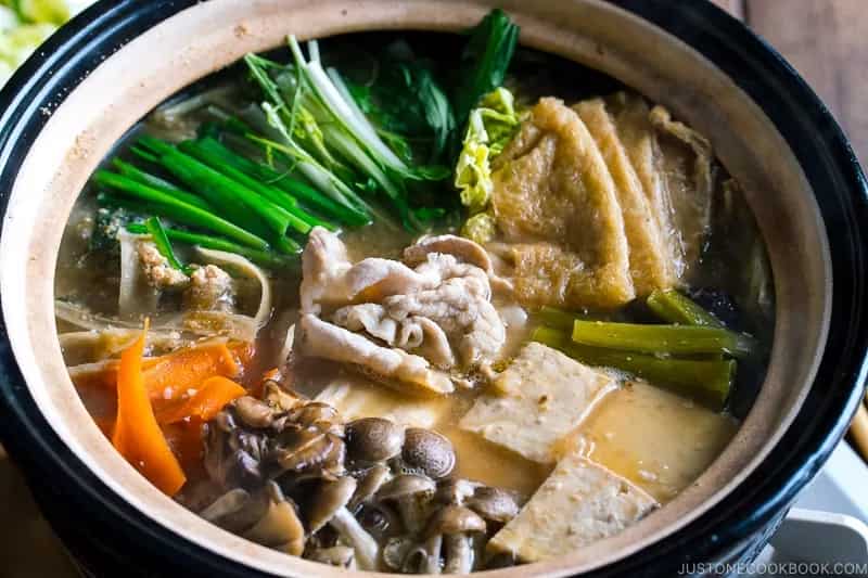How to make Sesame Miso Hot Pot Recipe
