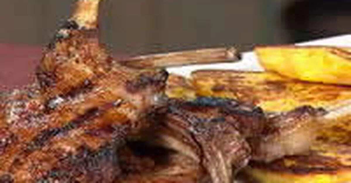 How to make Cajun Style Lamb Chops With Corn Cakes Recipe