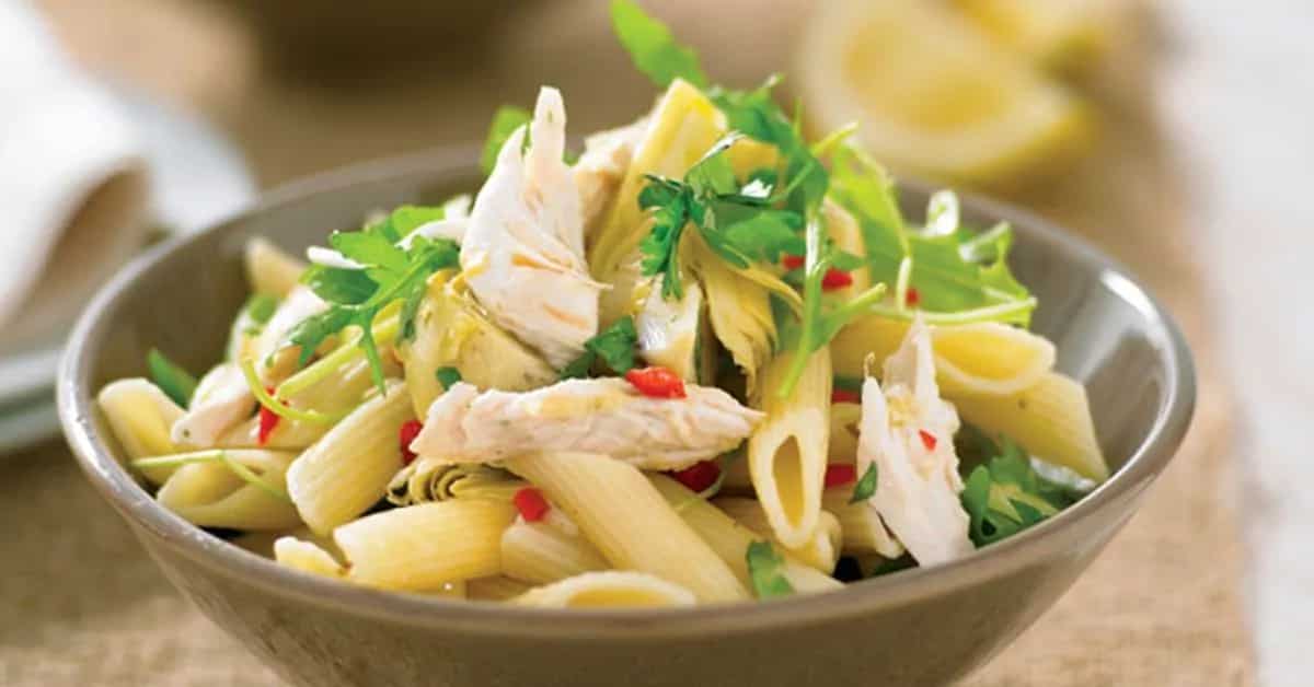 How to make Chilli Lemon And Chicken Pasta Recipe