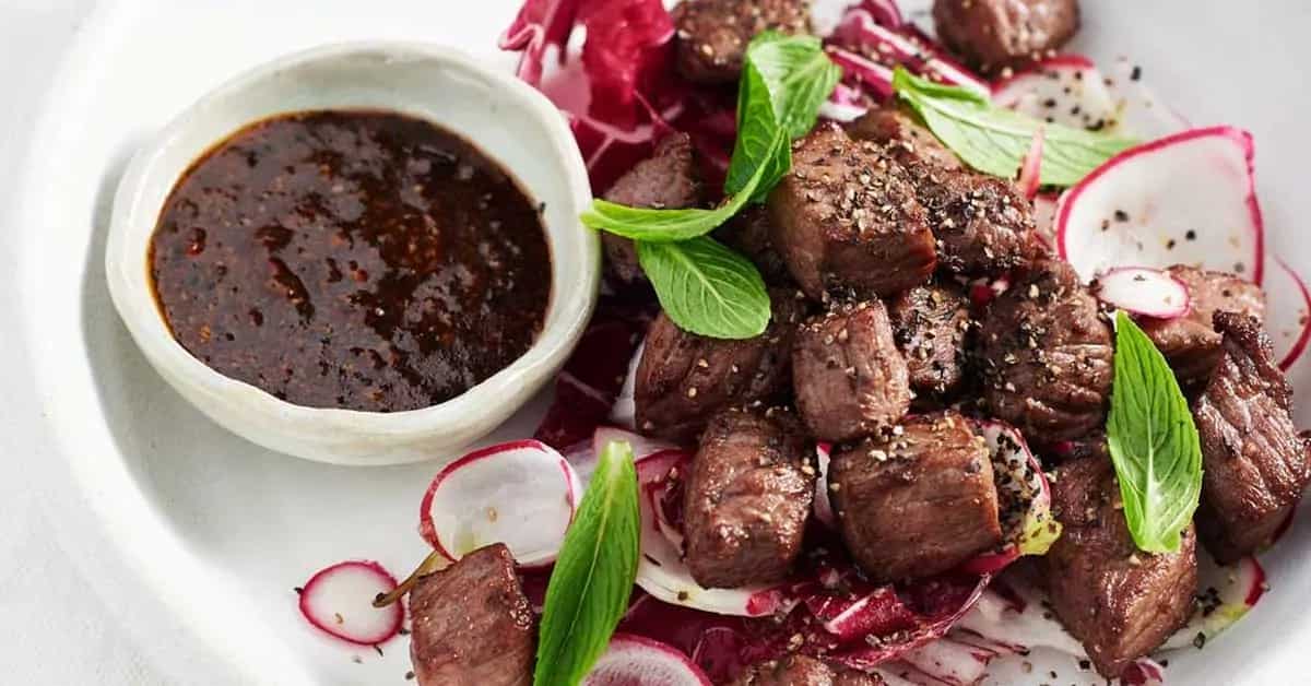 How to make Diced Wagyu Beef With Black Pepper Recipe