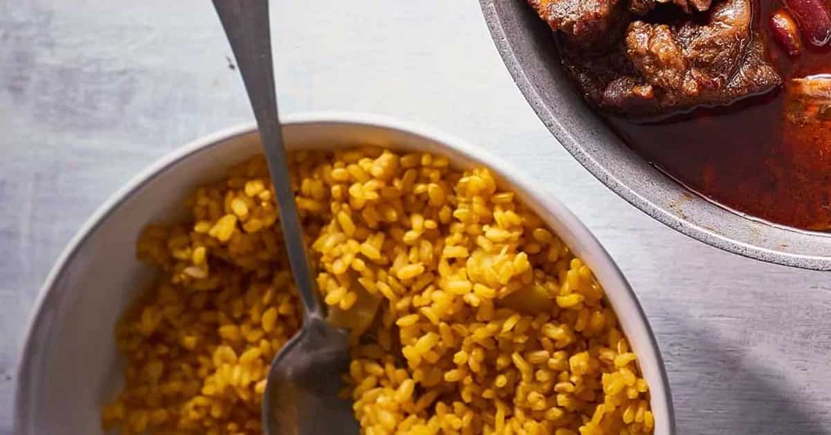 How to make Easy Turmeric Brown Rice Recipe