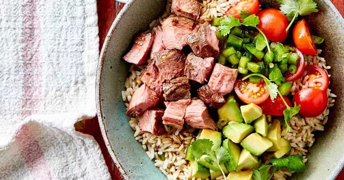 How to make Hawaiian Style Lamb Poke Bowl Recipe
