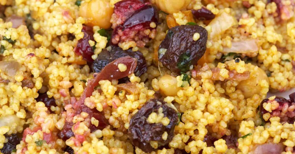 How to make Mint And Fruit Couscous Recipe