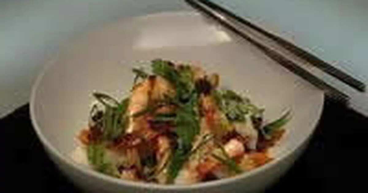 How to make Prawns And Flathead With Xo Sauce And Rice Recipe
