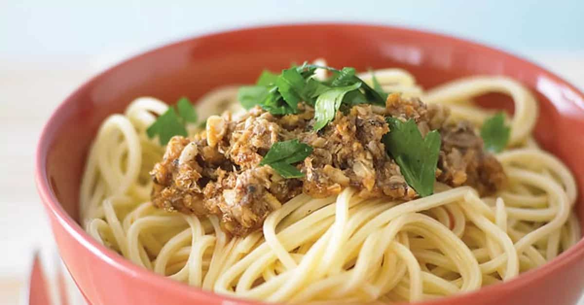 How to make Quick Canned Fish Pasta Recipe